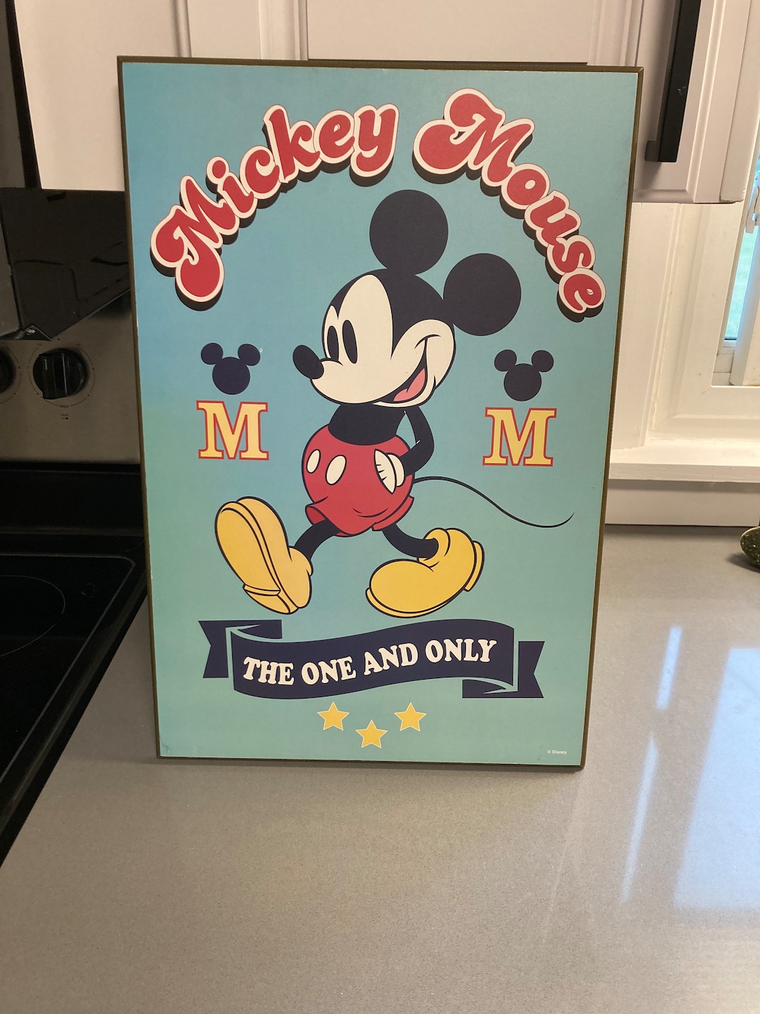 Disney Mickey Mouse Wall Plaque-vintage - Etsy