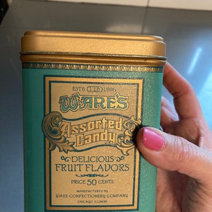 Ware’s Assorted Candy Tin From Chicago - Etsy