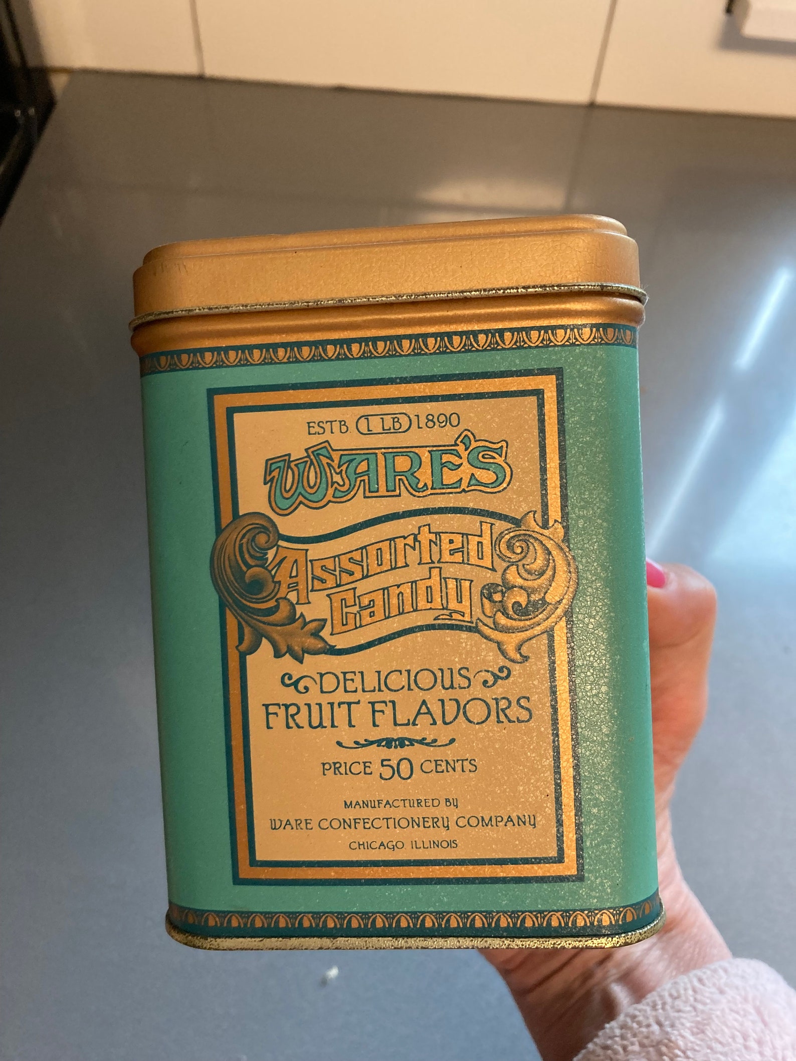 Ware’s Assorted Candy Tin From Chicago - Etsy