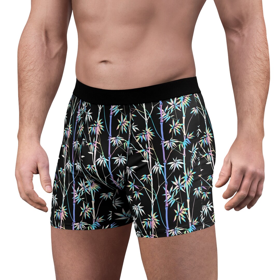 Bamboo Print Men's Boxer Briefs - Bamboo, Boxer Briefs, Japan, Japanese ...