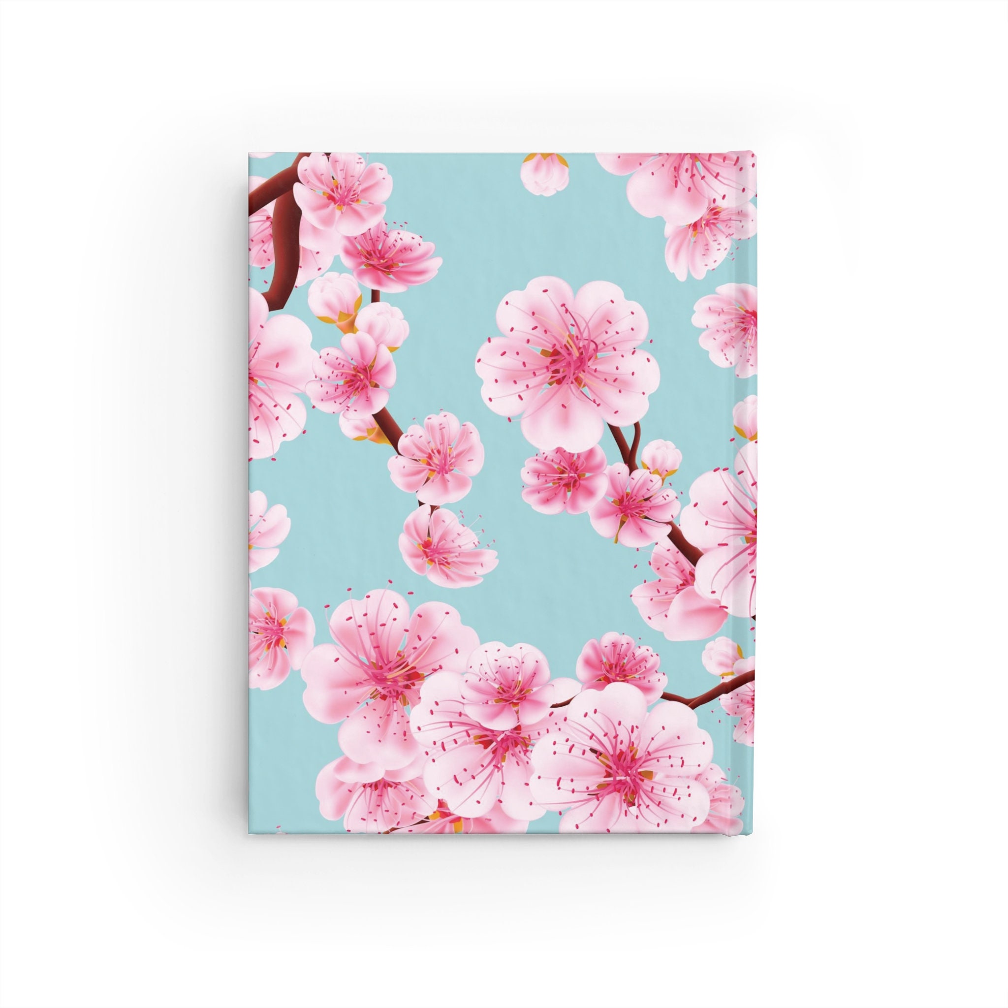 Japanese Sakura Journal - Blank Pages, Cherry Blossom, Unlined Notebook ...
