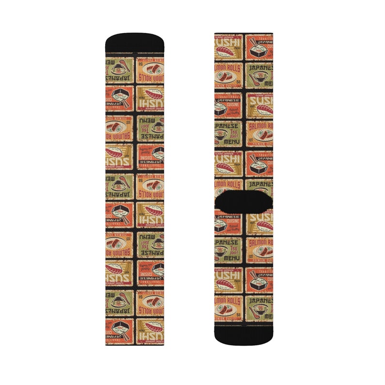 Old Japanese Signs Socks, Japan, Japanese, Sushi, Ramen, Gift for Him ...