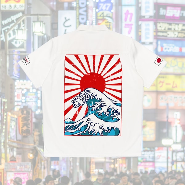 Japanese Rising Sun Shirt - Etsy