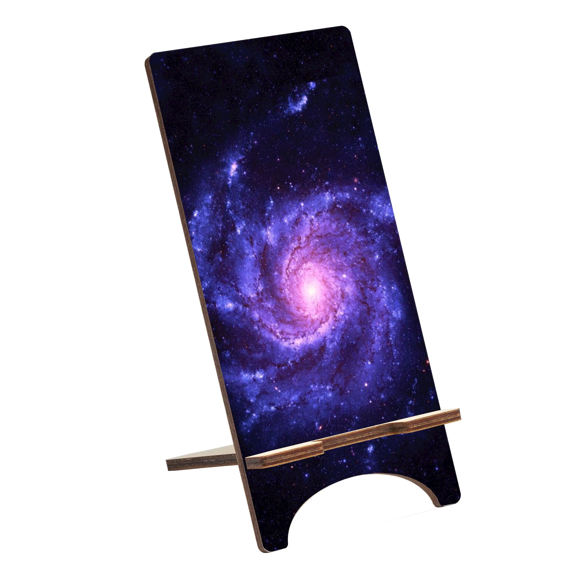 Galaxy Stars Wood Phone Stand Space Holder for iPhone 14 13 - Etsy