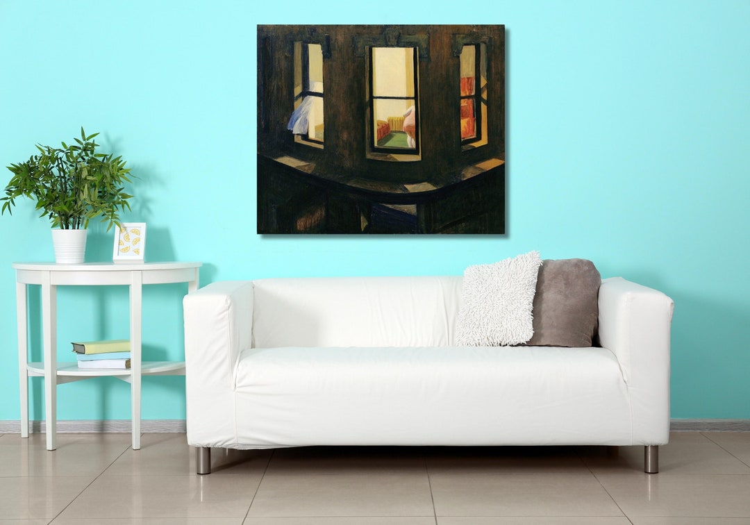 Night Windows by Edward Hopper Ready to Hang Poster,edward Hopper ...