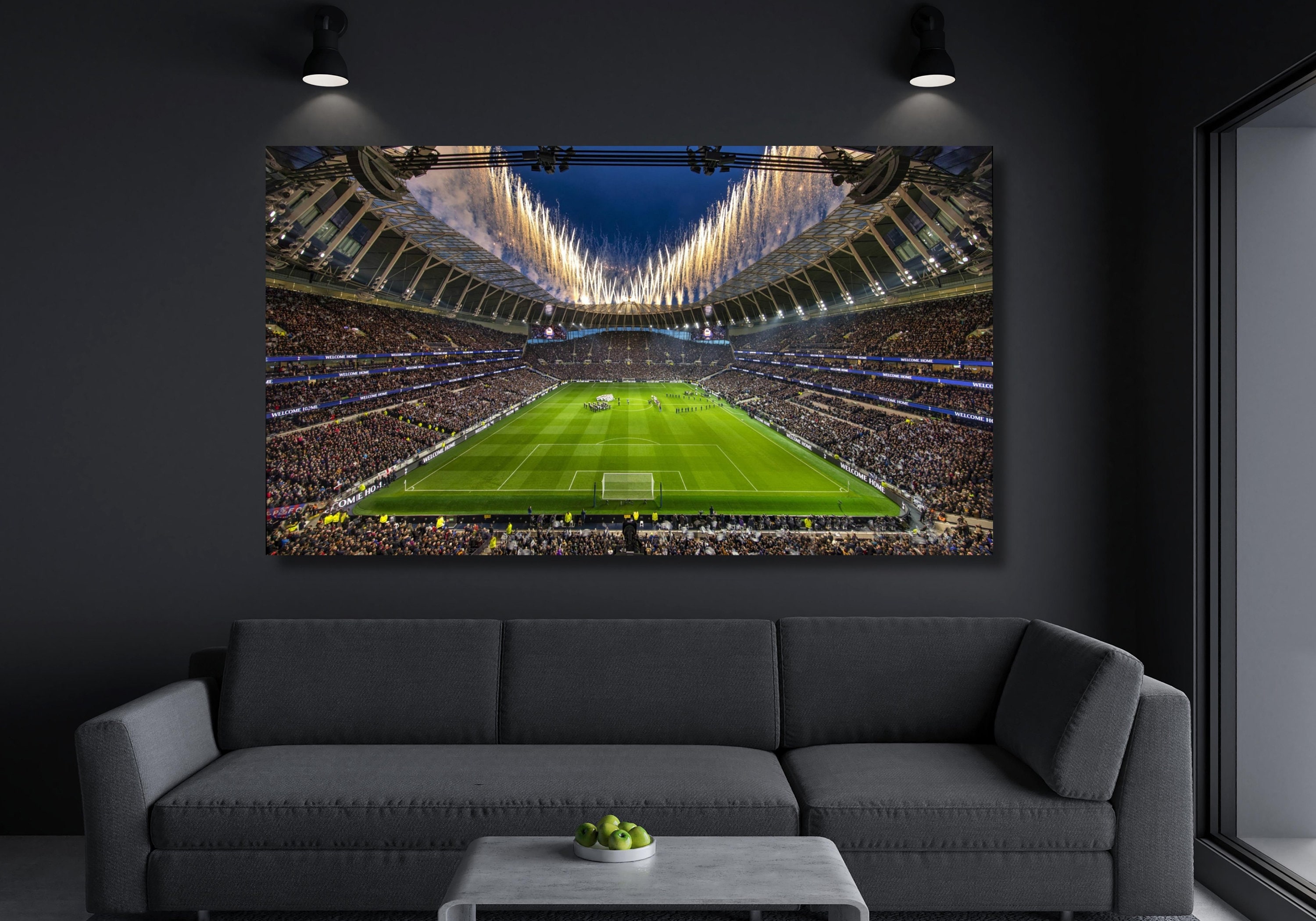 Tottenham Hotspur Stadium Wall Art Canvas,tottenham Hotspur Stadium ...