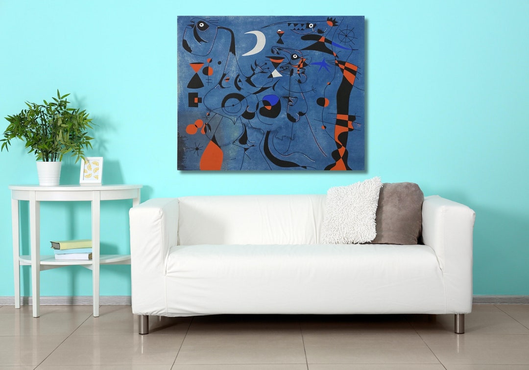 Joan Miro Poster,joan Miro Print, Surrealism Wall Art,joan Miro ...