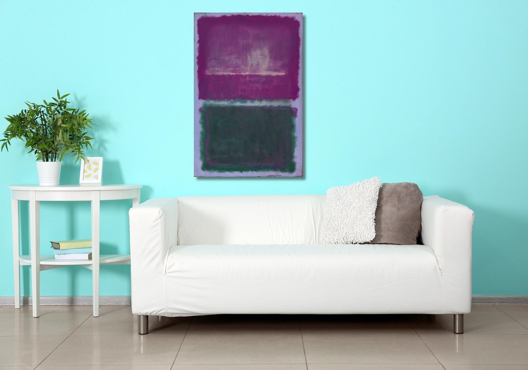 Mark Rothko Purple Reproduction Wall Art, Mark Rothko Canvas Wall Art ...