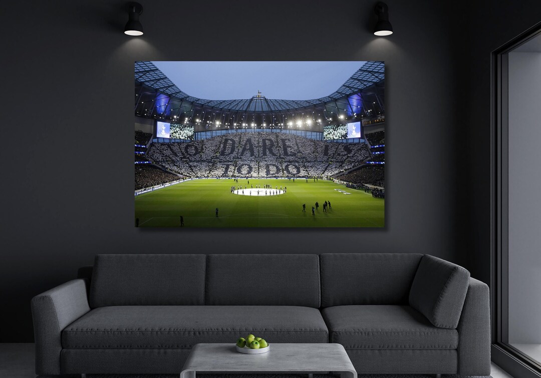 Tottenham Hotspur Canvas Stadium Wall Art,tottenham Hotspur Stadium ...