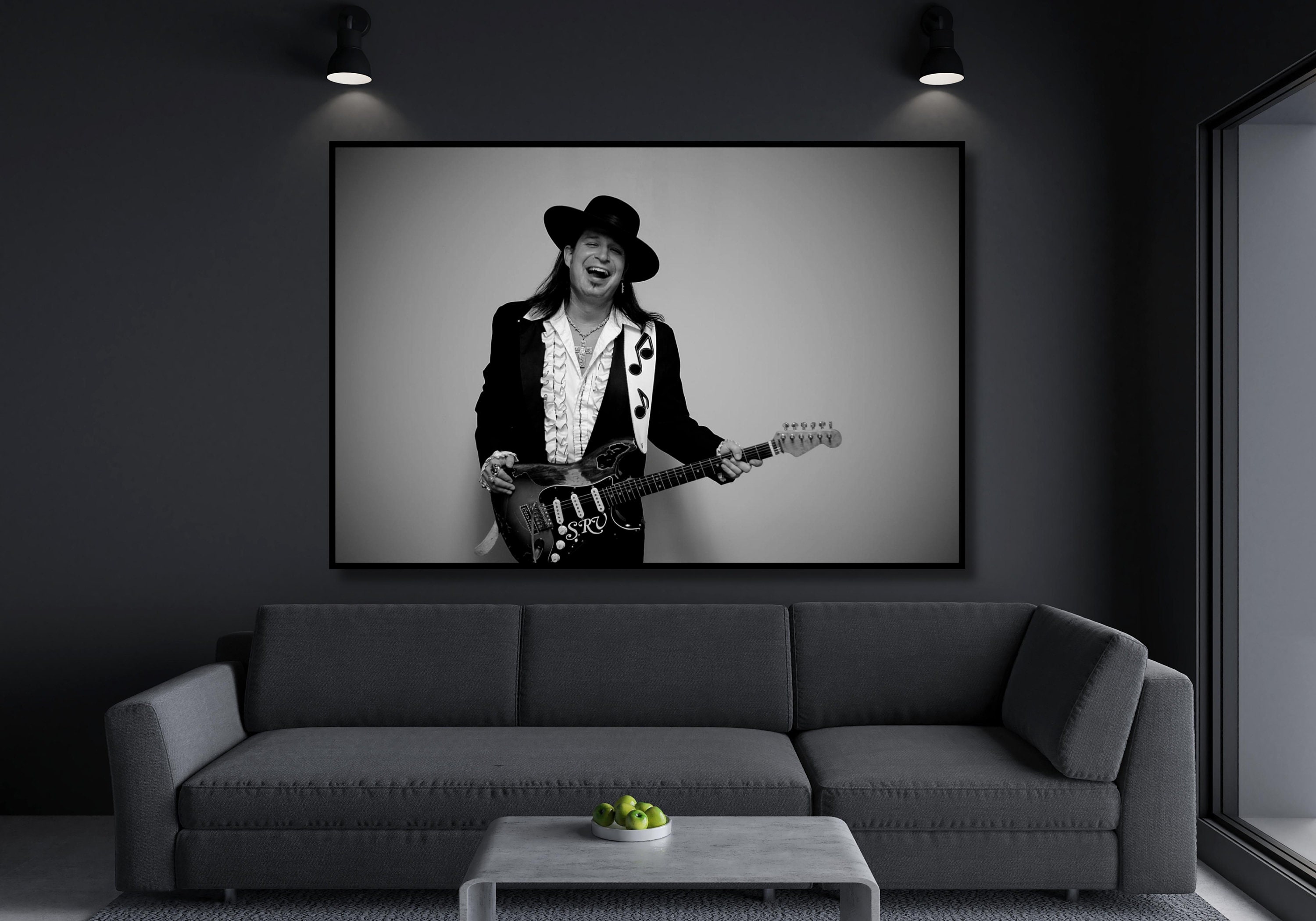 Stevie Ray Vaughan Wall Art, Stevie Ray Vaughan Print, SRV Print ...