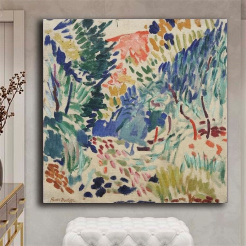 Henri Matisse Wall Art Matisse Canvas Collioure Print Canvas - Etsy