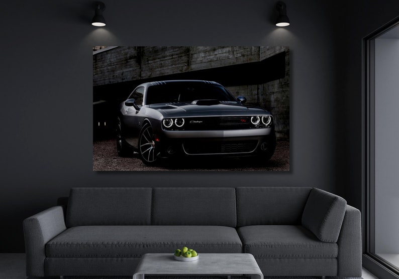 Dodge Challenger SRT Hellcat POSTER Wall Art Challenger - Etsy