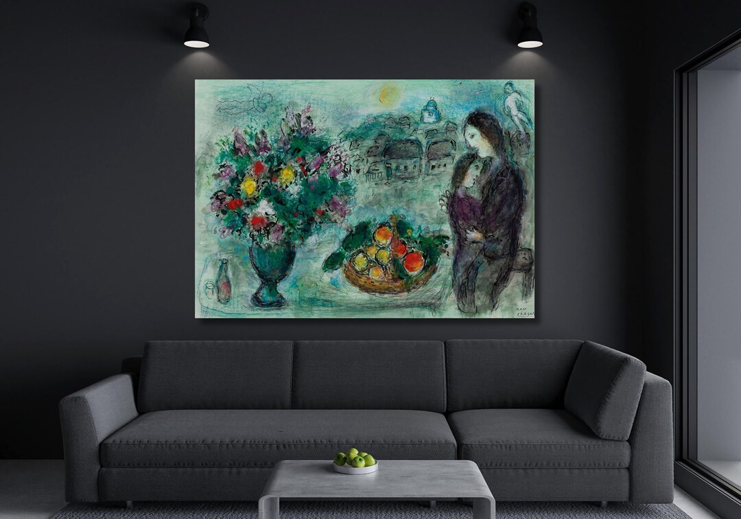 Marc Chagall Canvas Wall Art Marc Chagall Exhibition,marc Chagall ...
