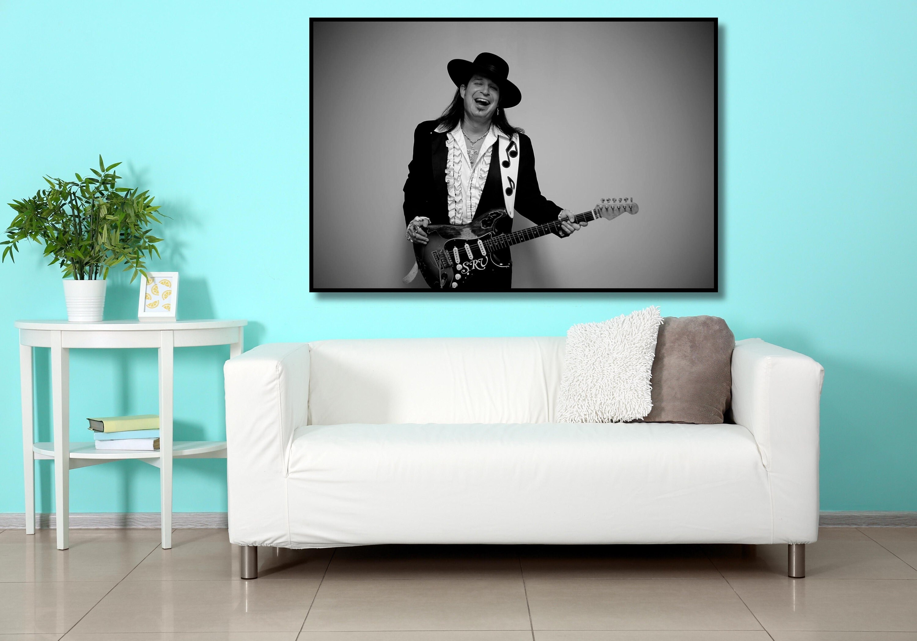 Stevie Ray Vaughan Wall Art, Stevie Ray Vaughan Print, SRV Print ...