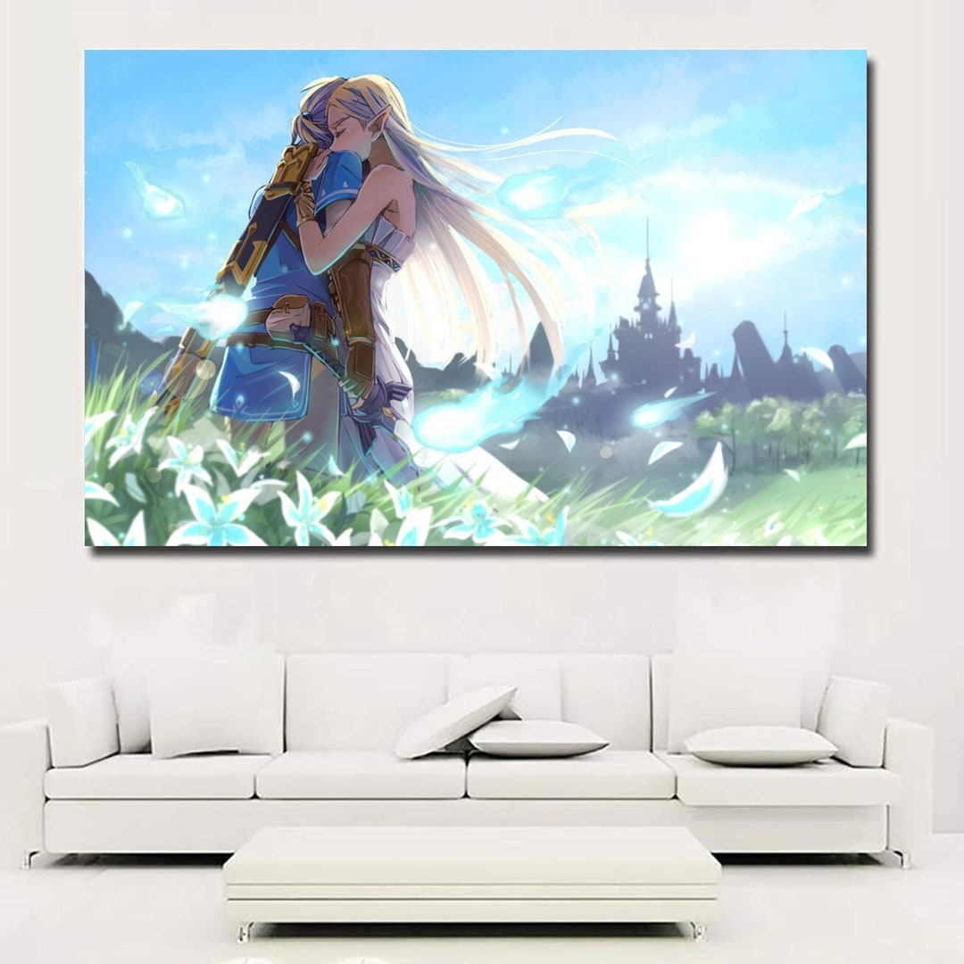 Legend of Zelda Poster,legend of Zelda Print,legend of Zelda Canvas ...