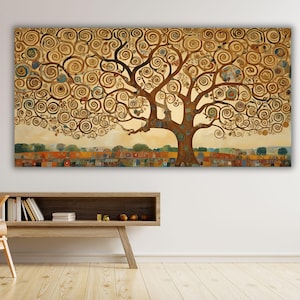 The Tree of Life by Gustav Klimt Canvas Wall Art,gustav Klimt Canvas ...