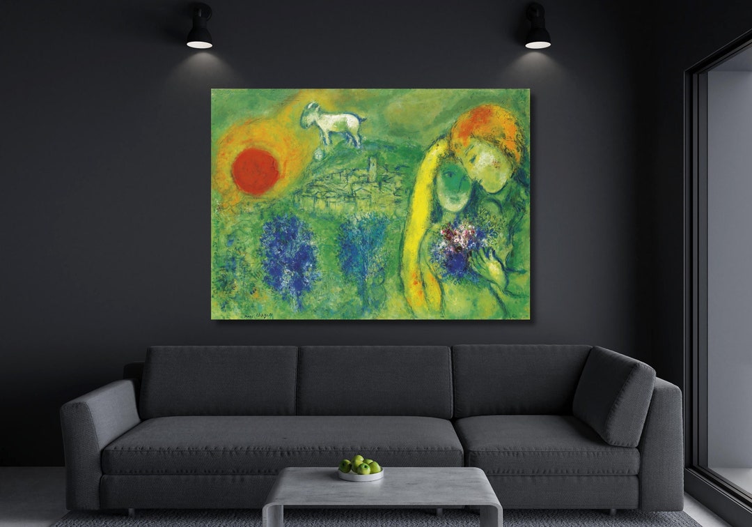 Marc Chagall Wall Art Canvas Marc Chagall Exhibition Marc Chagall ...
