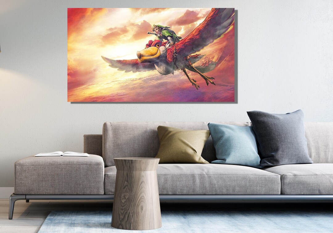 Legend of Zelda Canvas Wall Art,legend of Zelda Poster,legend of Zelda ...