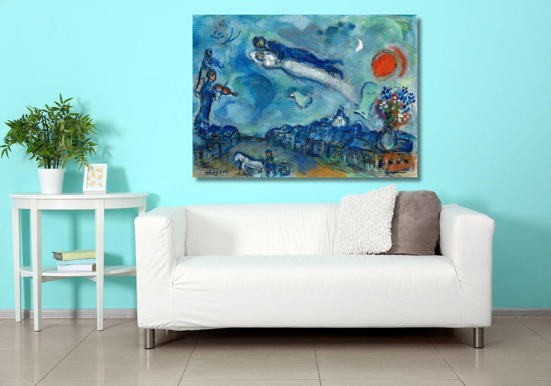 Marc Chagall Art, Marc Chagall Art Exhibition Poster, Museum Print ...