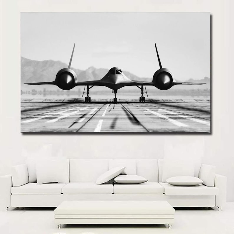 Lockheed SR-71 Blackbird Poster Aviation Wall Artaviator - Etsy