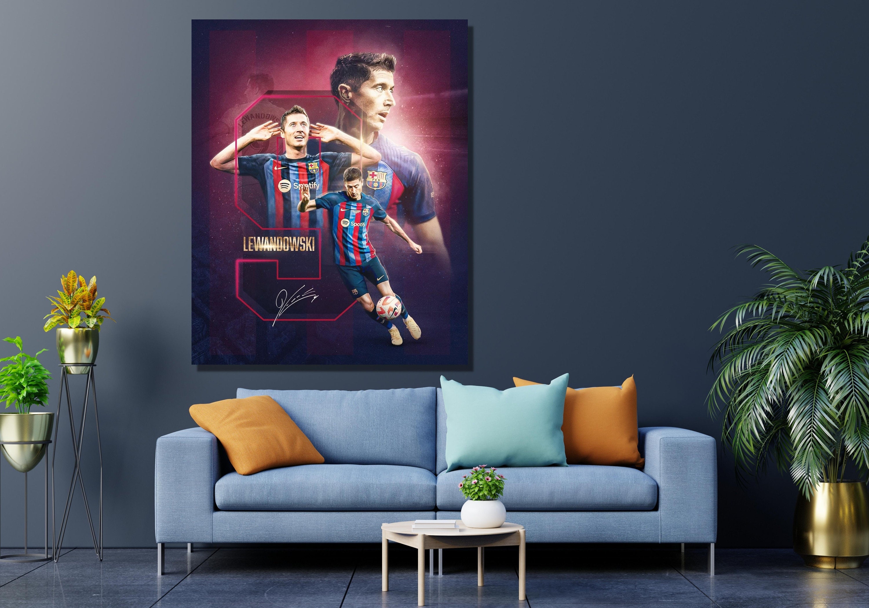 Robert Lewandowski Wall Art Lewandowski Poster Lewandowski - Etsy