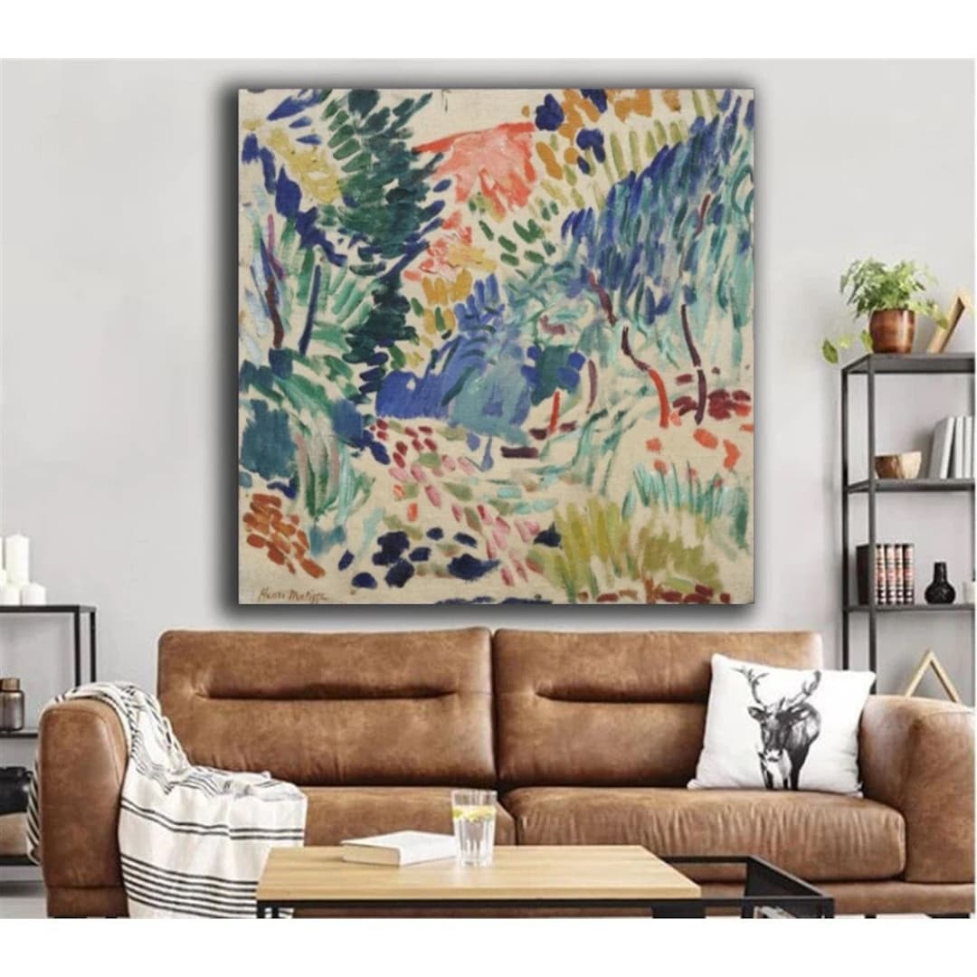 Henri Matisse Wall Art Matisse Canvas Collioure Print Canvas - Etsy