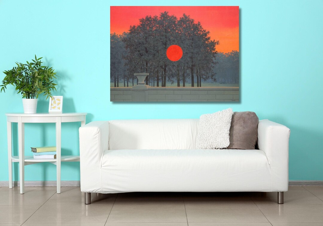 Rene Magritte POSTER Wall Art the Banquet by Rene Reproduction Wall Art ...