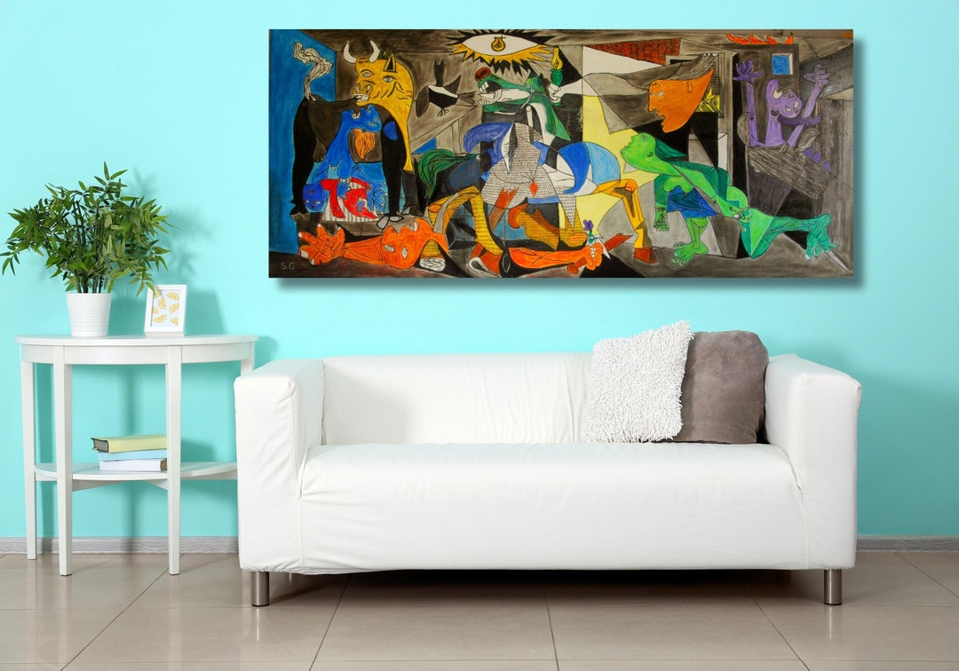 Guernica by Pablo Picasso Art, Guernica Poster, Guernica Black White ...