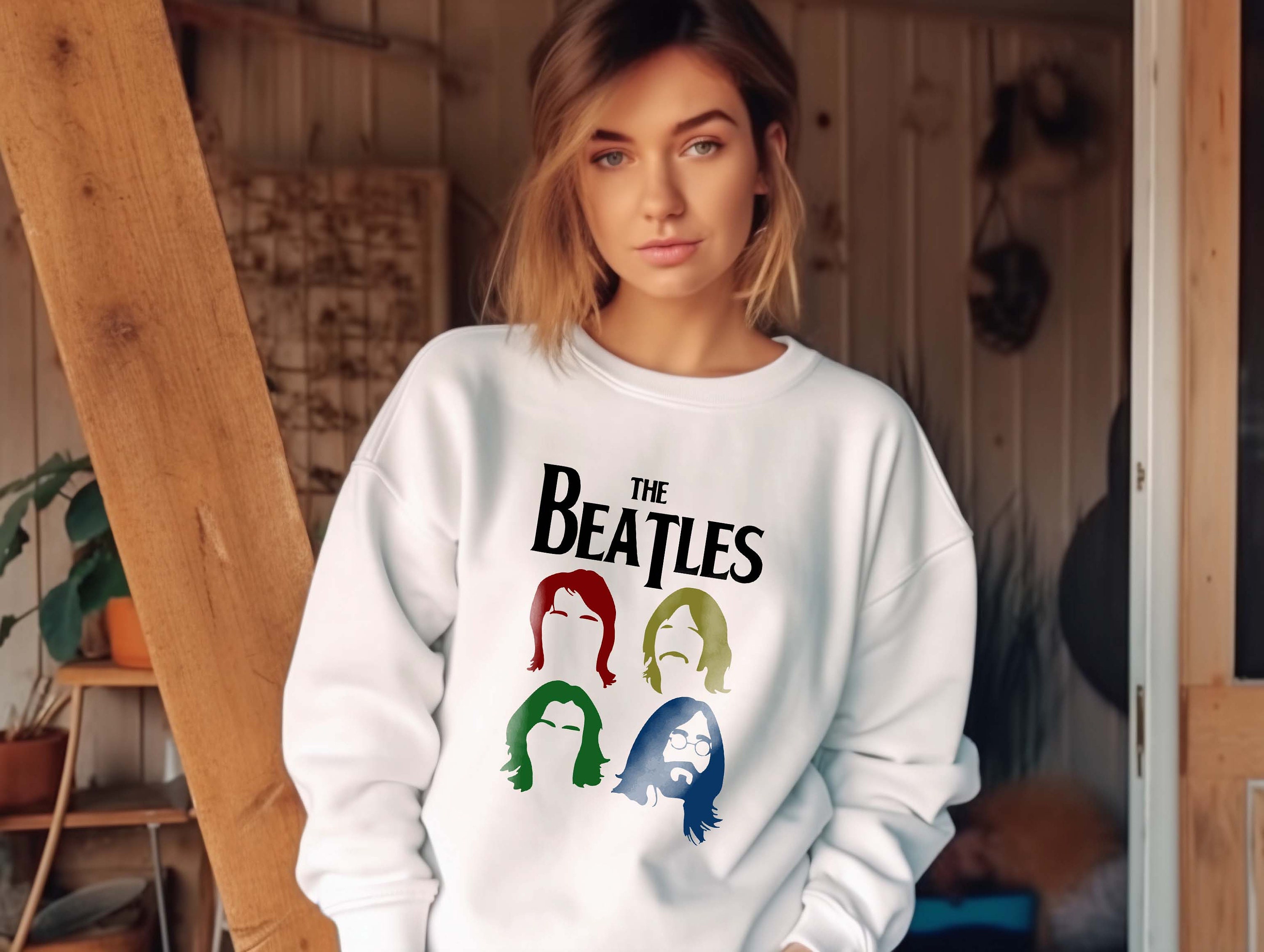 The Beatles Sweatshirt Vintage Inspired Rock N Roll T-shirt for Beatles ...