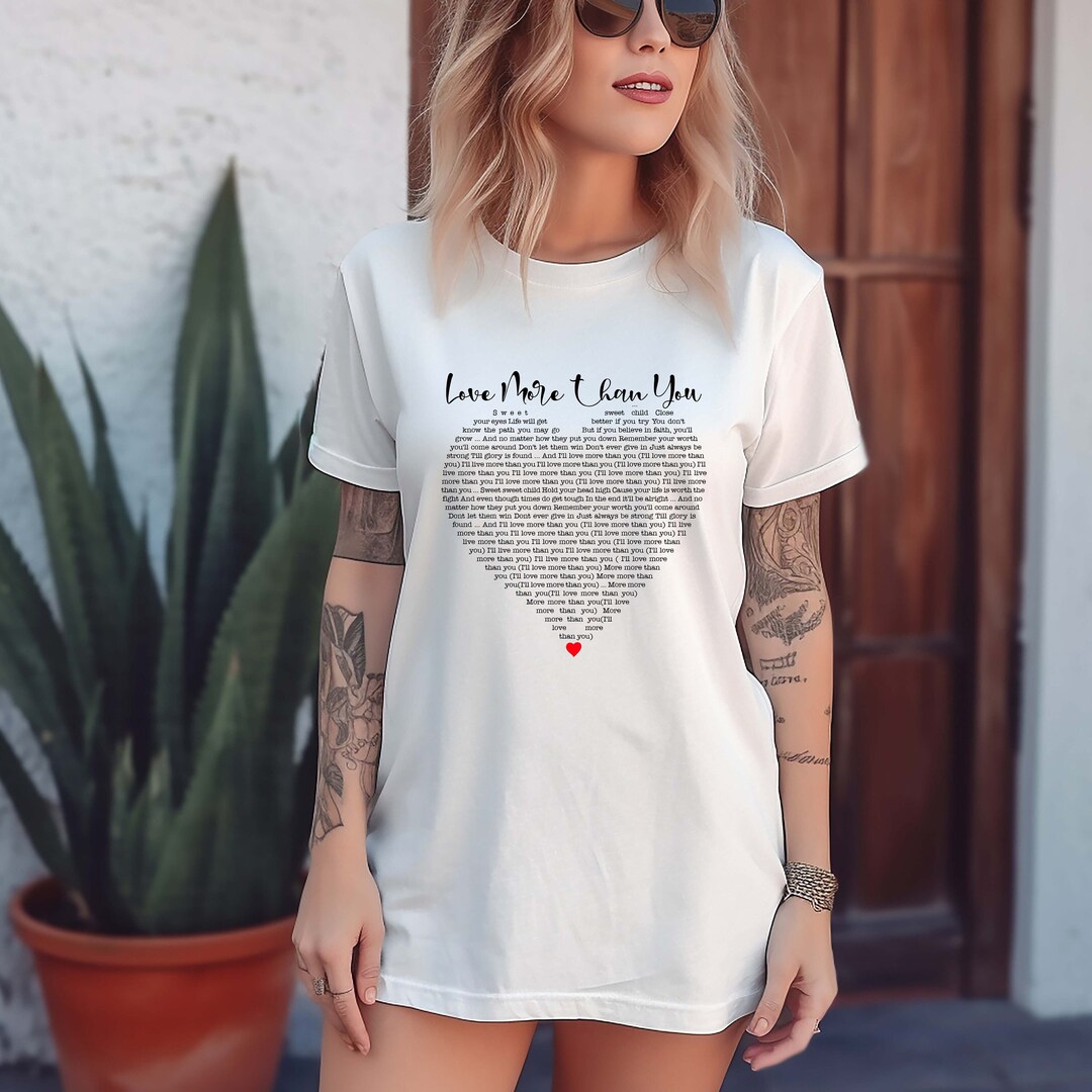 Moneoa Moshesh Love More Than You Comfort Colors® Shirt Express Your ...