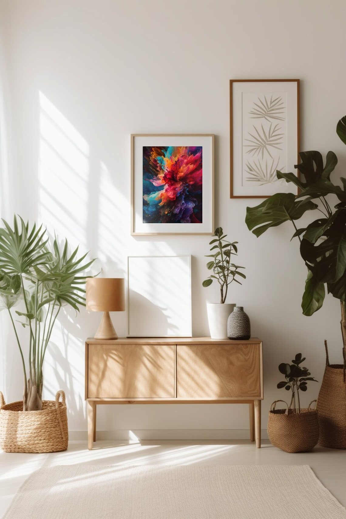 Underwater Color Explosion Digital Poster - Etsy