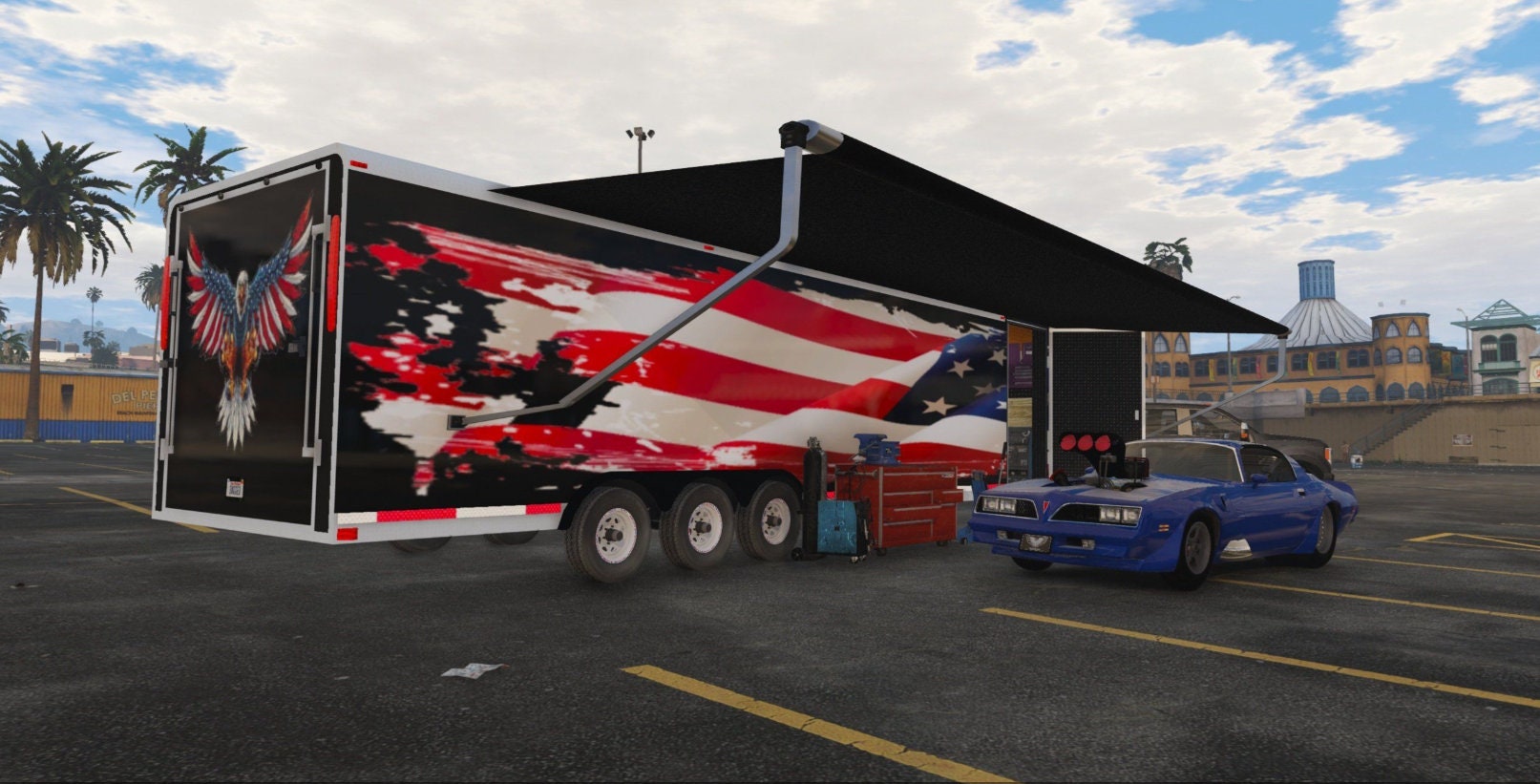 Closed Gooseneck Race Trailer Fivem Grand Theft Auto 5 - Etsy Canada