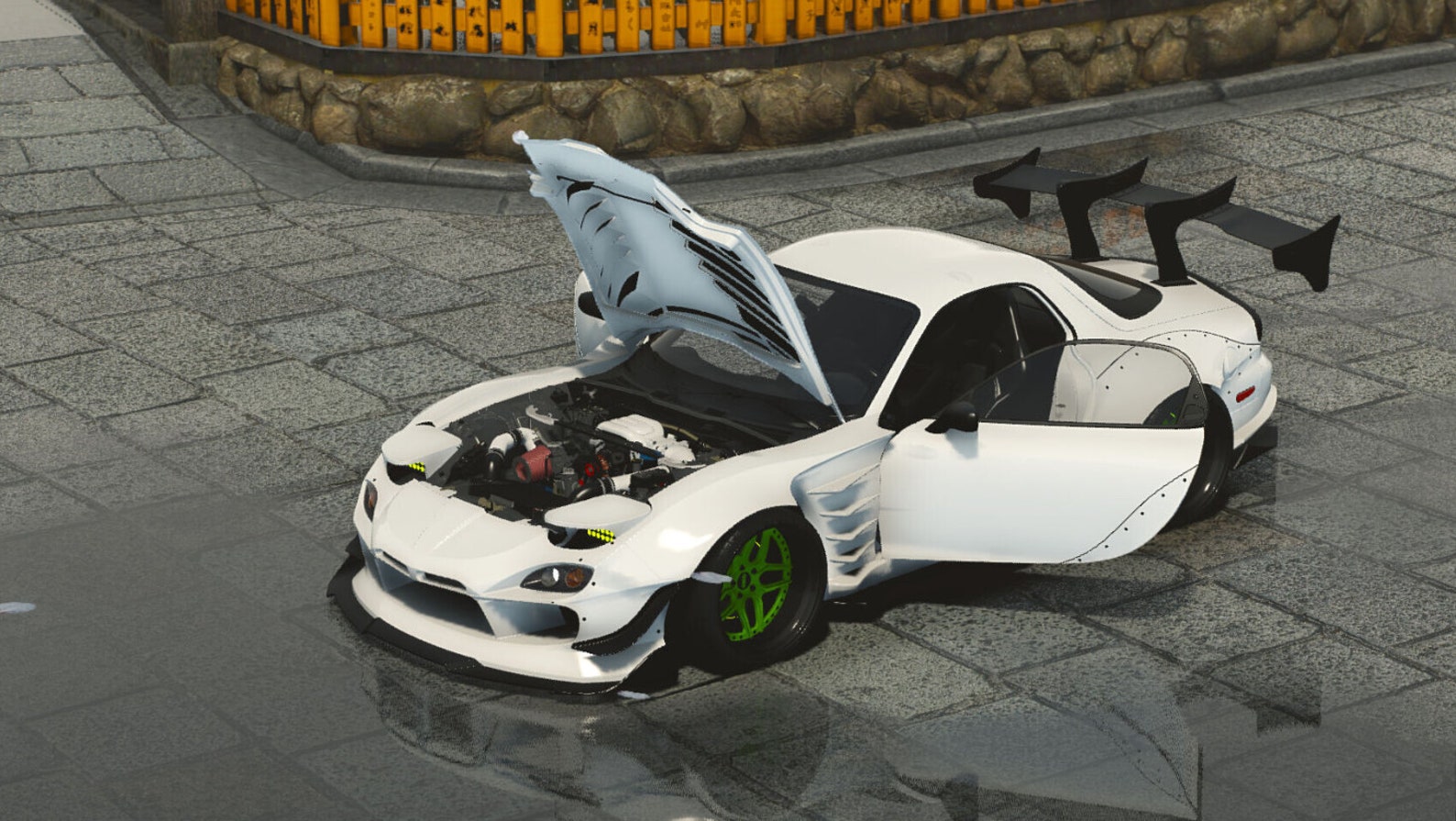 Mazda RX7 Widebody 2 Handling Options Fivem Grand Theft Auto 5 ...