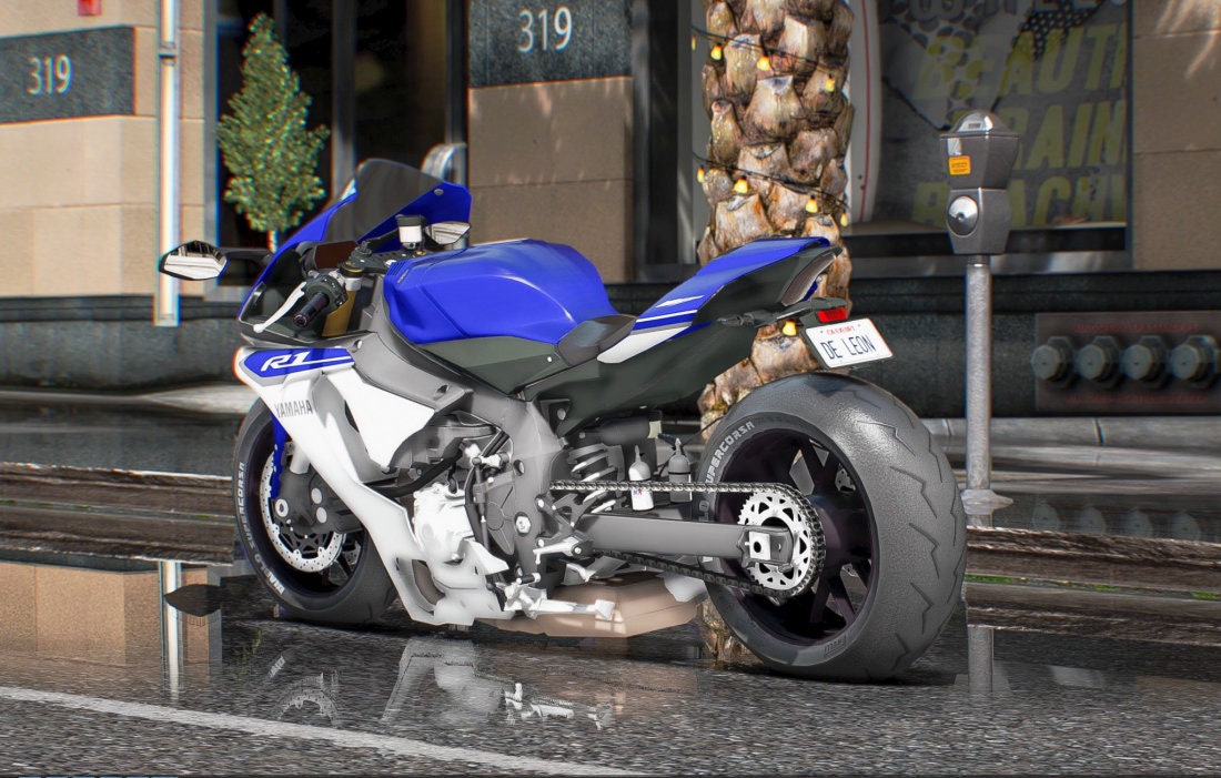 Yamaha R1 Street Drag Fivem Grand Theft Auto 5 Optimized - Etsy UK