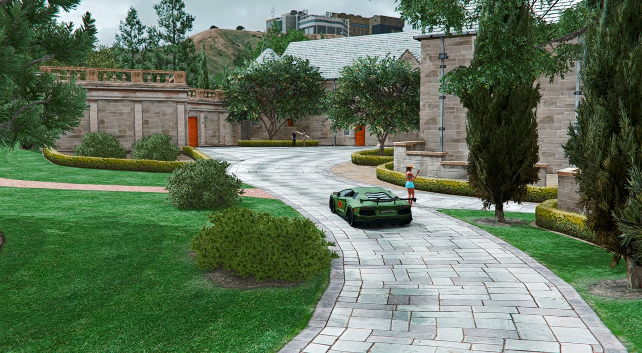 MLO RICHMAN MANSION Fivem Grand Theft Auto 5 Optimized Mod High Quality ...