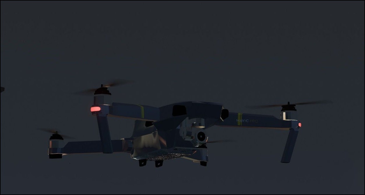 DJI Mavic Drone Fivem Grand Theft Auto 5 Optimized Mod High Quality ...