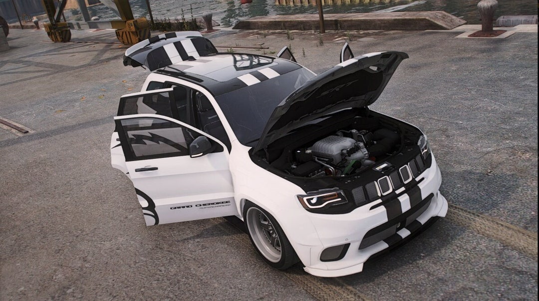 2018 Jeep Trackhawk Widebody Fivem Grand Theft Auto 5 Optimized Mod ...