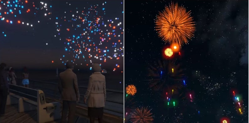 6 RARE Fireworks Scripts Fivem Grand Theft Auto 5 Optimized Mod High ...