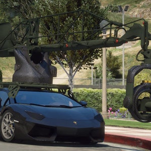 RARE Lamborghini Camera Car FiveM Grand Theft Auto 5 Optimized Mod High ...
