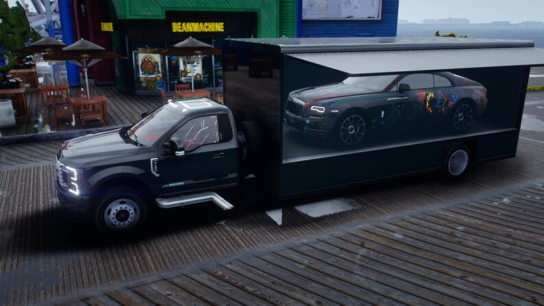 Ford F-350 Super-Duty Tow Truck FiveM Grand Theft Auto 5 - Etsy España