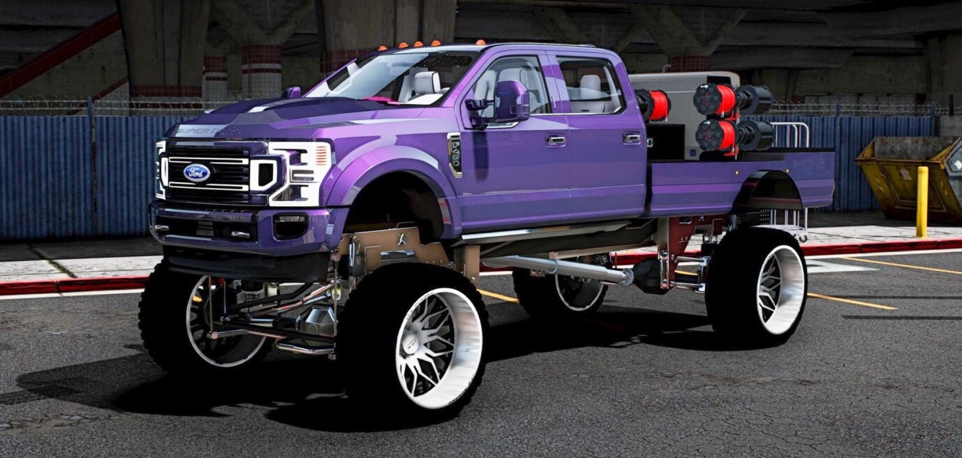 Ford F450 Welding Rig Fivem Grand Theft Auto 5 Optimized Mod High ...