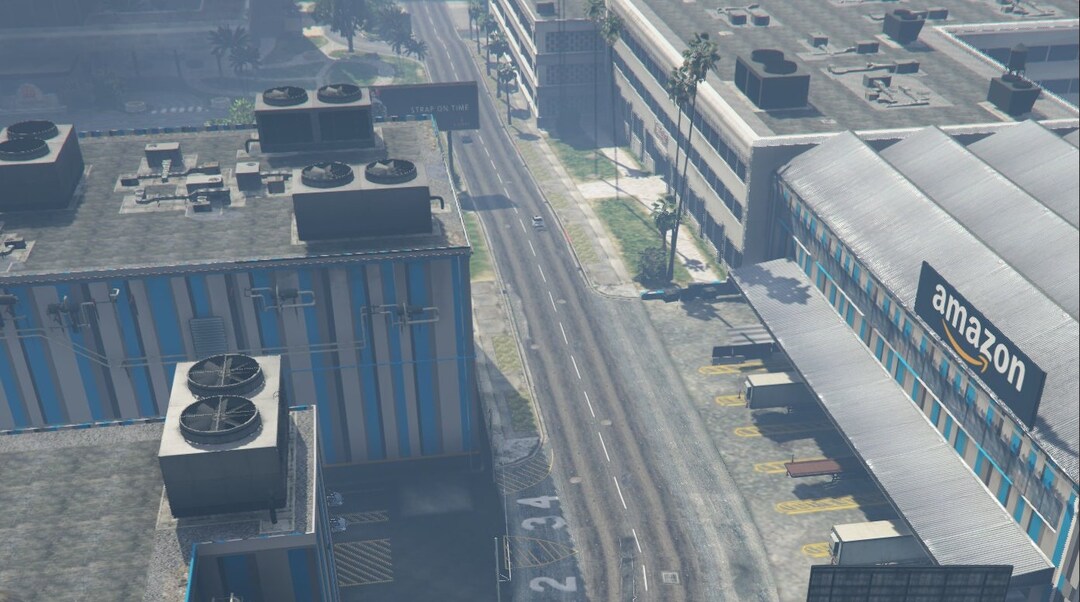 MLO Amazon Warehouse Retexture SP & Fivem Ready Fivem Grand Theft Auto 5 Optimized Mod High ...
