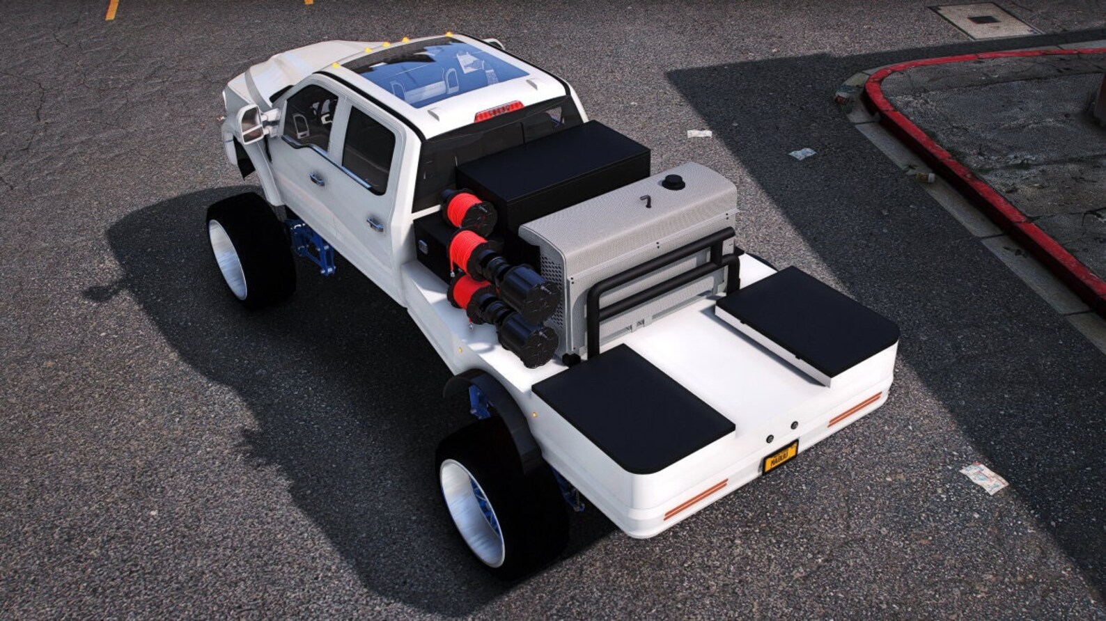 Ford F450 Welding Rig Fivem Grand Theft Auto 5 Optimized Mod High ...