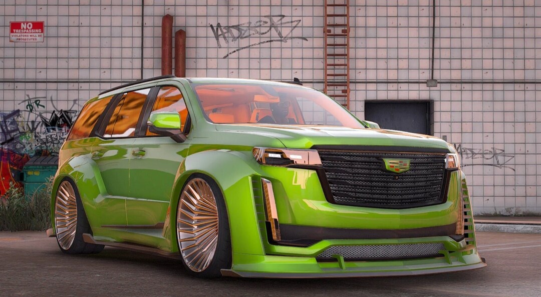 2022 Cadillac Escalade V Widebody FiveM Grand Theft Auto 5 Optimized ...
