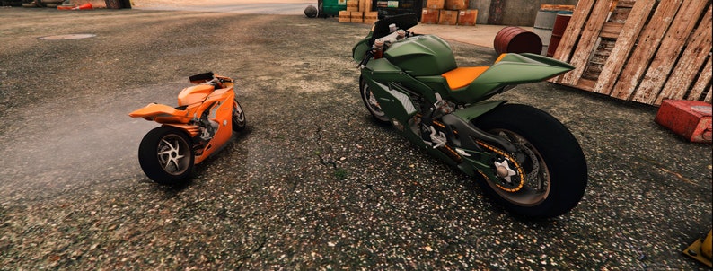 T12 Race Bike & Mini Bike Fivem Grand Theft Auto 5 Optimized Mod High ...