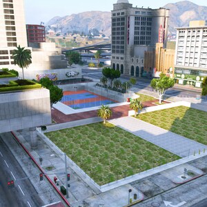 Legion Basketball Court Expansion Fivem Grand Theft Auto 5 Optimized ...