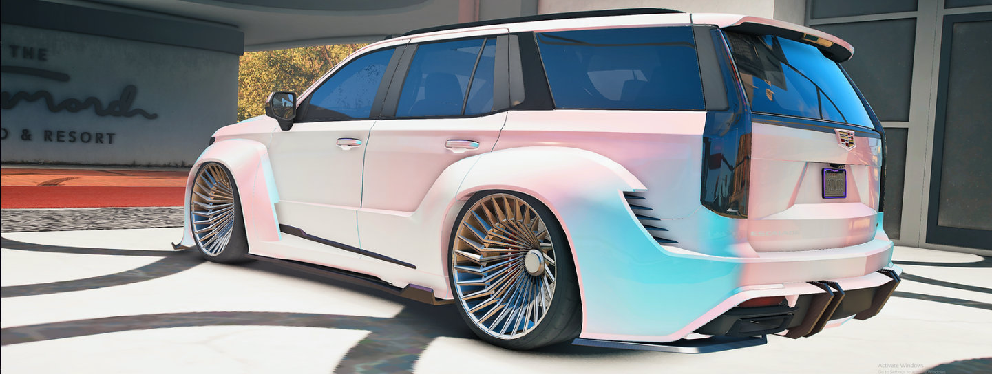 2022 Cadillac Escalade V Widebody Fivem Grand Theft Auto 5 Optimized ...