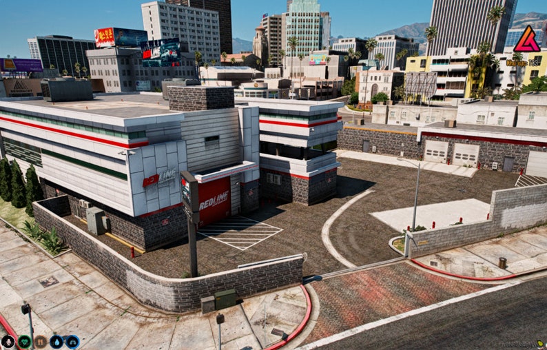 Redline Tuner Shop Fivem Grand Theft Auto 5 Optimized Mod High Quality