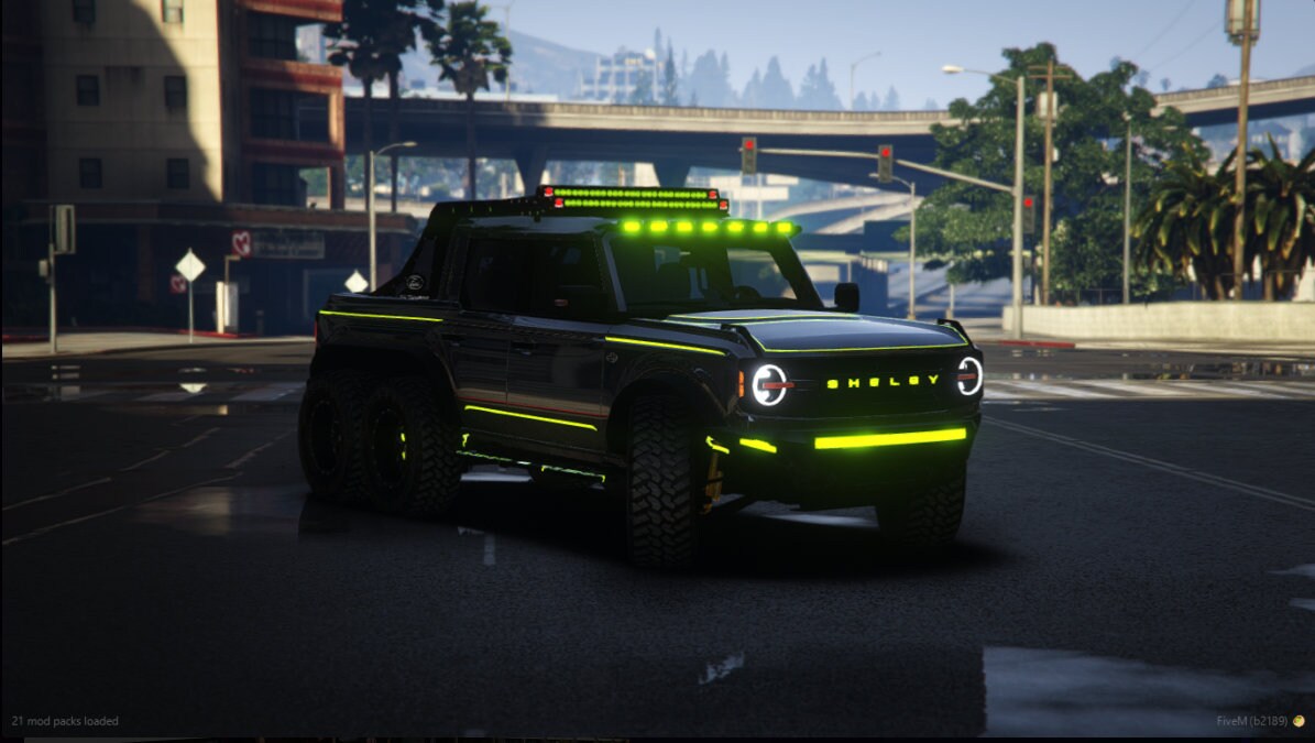 Ford Bronco 6x6 Fivem Grand Theft Auto 5 Optimized Mod High Quality ...