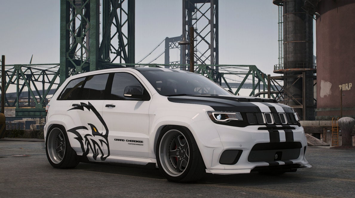 2018 Jeep Trackhawk Widebody Fivem Grand Theft Auto 5 Optimized Mod ...